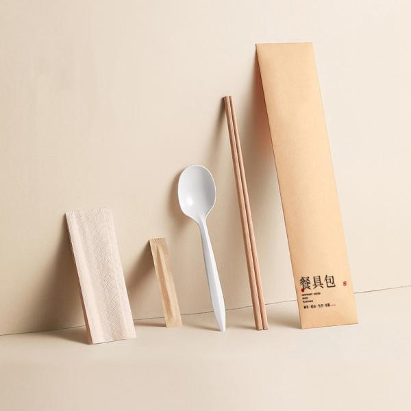 Quality Free Design Eco-Friendly Disposable Cutlery Packaging with Fork and Spoon for sale