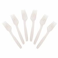 China PLA cornstarch buffets for events eco friendly compostable biodegradable cutlery set for sale
