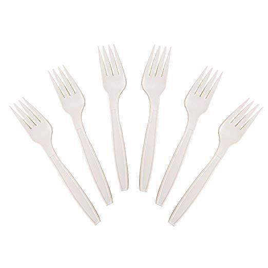Quality PLA cornstarch buffets for events eco friendly compostable biodegradable cutlery for sale