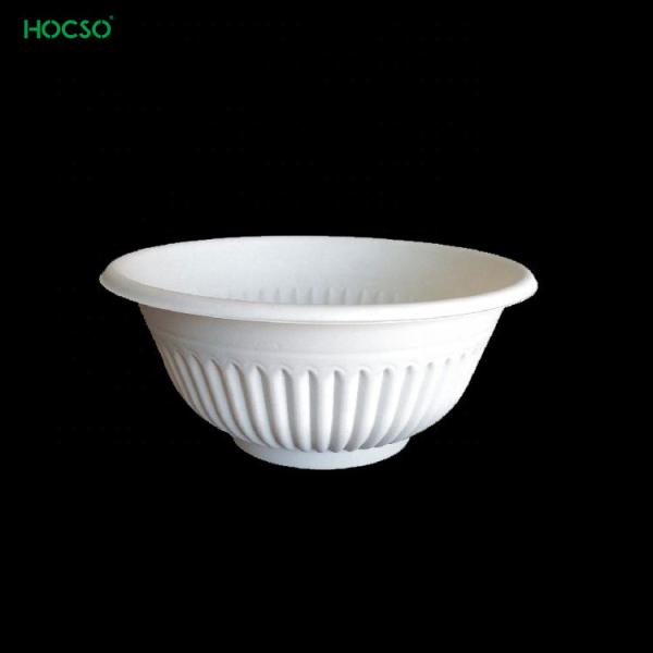 Quality Takeaway Food Biodegradable PSM Cornstarch Disposable Bowl with Customized for sale