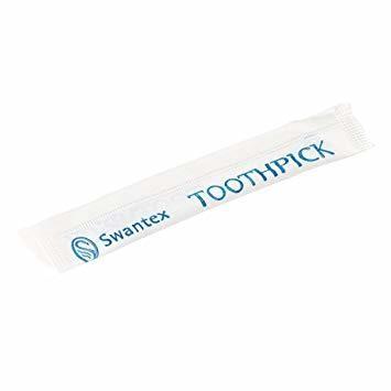 Quality Natural Bamboo Toothpick with Personalized Logo and Paper Package Size 8.5cm*1 for sale