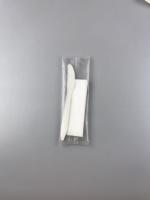 China Eco-Friendly Biodegradable Spoon Tissue Wrapped and Plastic Type Polylactic Acid for sale