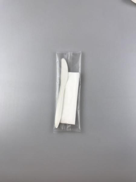 Quality Eco-Friendly Biodegradable Spoon Tissue Wrapped and Plastic Type Polylactic Acid for sale