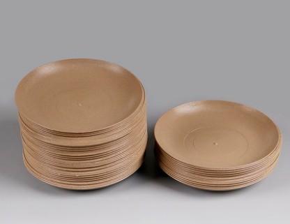 Quality Sustainable Catering Supplies with Biodegradable Rice Husk Tableware and for sale