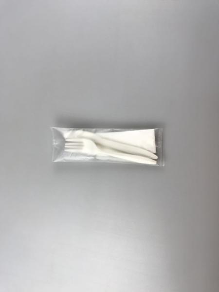 Plastic Cutlery Spoon Biodegradable and Disposable Packed in OPP Bag for Convenience
