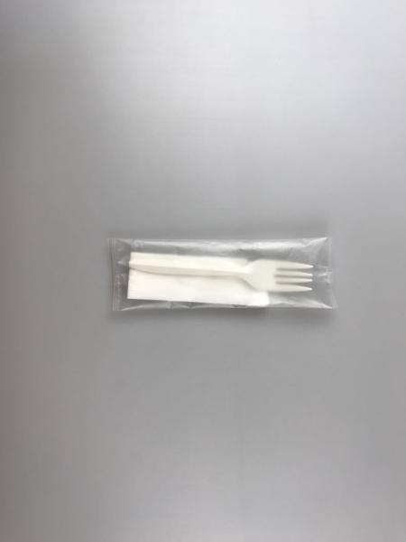 Quality Custom Logo Biodegradable Flatware Disposable Spork with Individual Wrapping and for sale