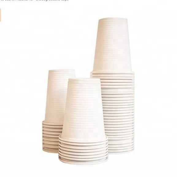 Quality Sustainable Biodegradable Custom Bubble Tea Cups PLA Cornstarch Compostable for sale