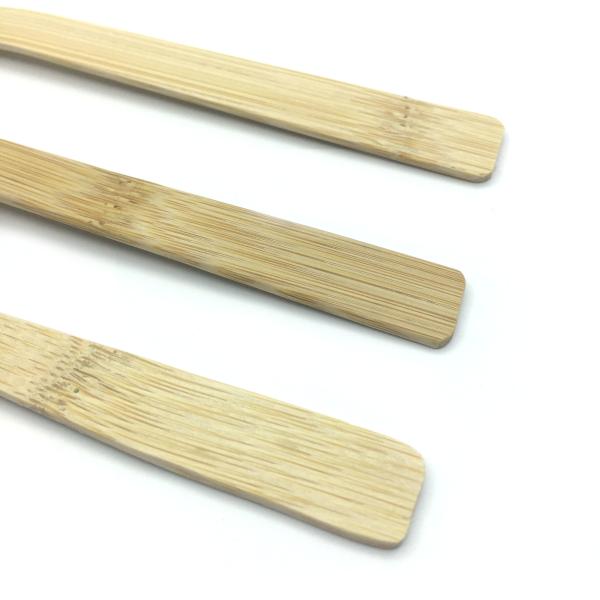 Quality Eco-Friendly Choice 100% Bamboo Disposable Cutlery Spoon and Fork Set for for sale