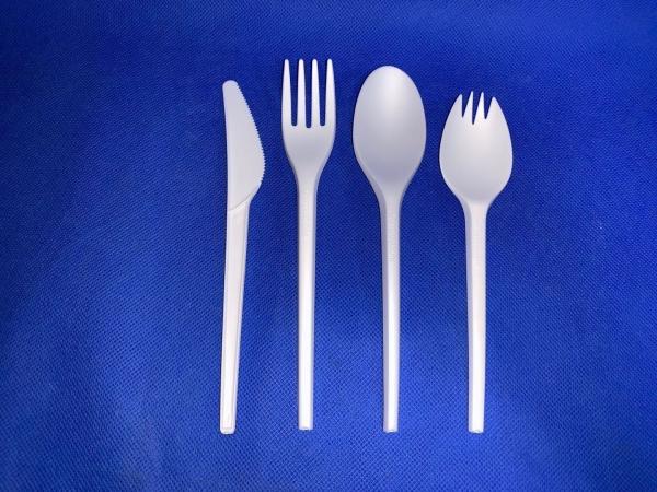 Quality Fast Food and Takeaway Services Cpla Cutlery Set with Customized Logo 100% for sale