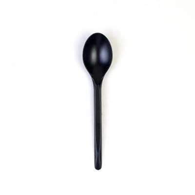 Quality 100pcs/Box Disposable Cutlery Heavy Duty Ice Cream Spoon 13cm Length for sale