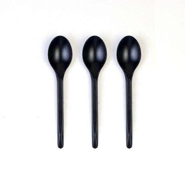 Quality 100pcs/Box Disposable Cutlery Heavy Duty Ice Cream Spoon 13cm Length for sale