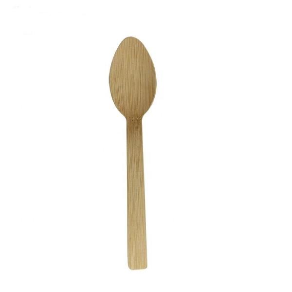 Quality Compostable Disposable Cutlery Set Eco Friendly Bamboo Fork Spoon Knife for for sale