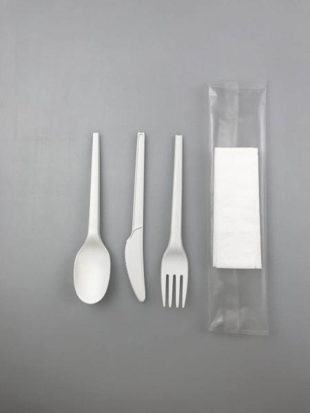 Quality Disposable Spoon Fork Knife Set Biodegradable Option for Catering and Buffet for sale