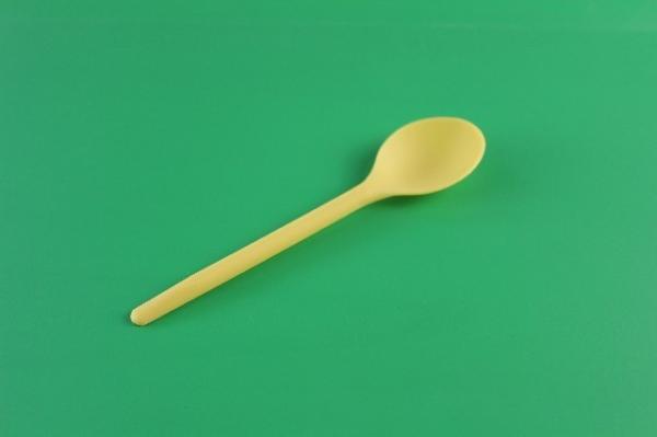 Quality Supply Food Grade Utensils Disposable Plastic Serving Spoon with Customized Logo for sale