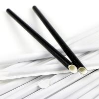 China 12mm 4 plys Paper Straws for Bubble Tea Drinking Customized Logo Customizable Design for sale