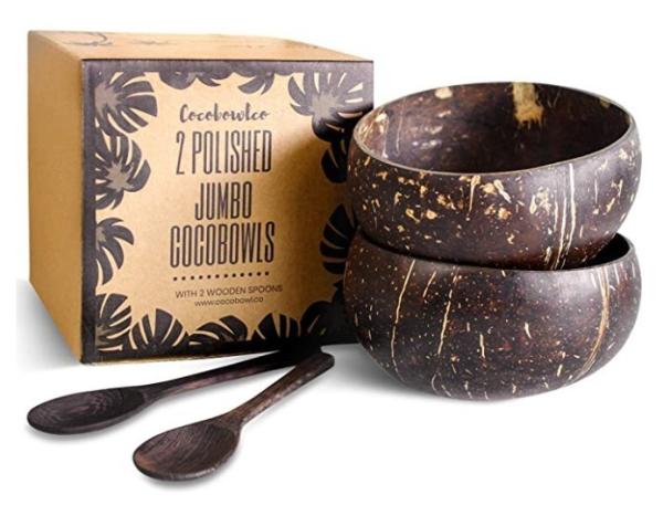 Quality Polished Technique Coconut Bowl and Spoon Gift Set Popular Handicrafts from for sale