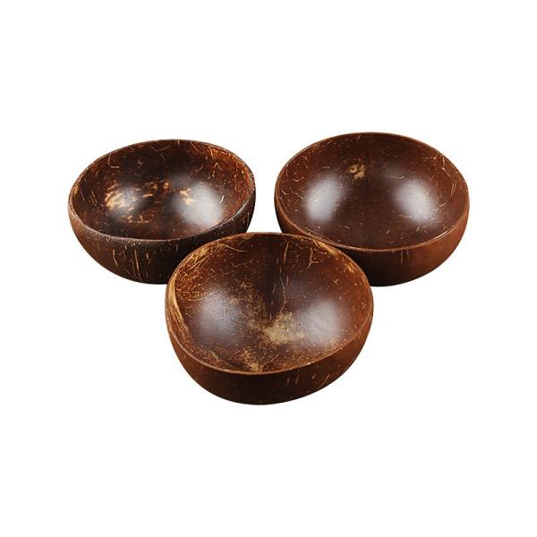 Quality Eco-Friendly Coconut Bowl and Spoon Set with Personalized Logo Durable for sale