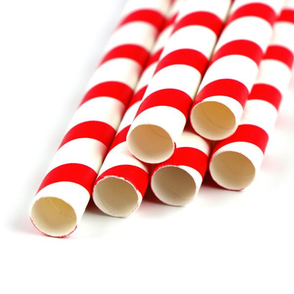 Quality Lightpink Stock Color Boba Paper Thick Straw Slushie Paper Straws with Printing for sale