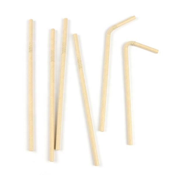 Quality 12mm Biodegradable Paper Straws for Bubble Tea Commercial Buyer Cafes and Coffee for sale