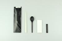 China Polylactic Acid Cutlery Dinnerware Sets for Environmentally-Friendly Dining Experience for sale