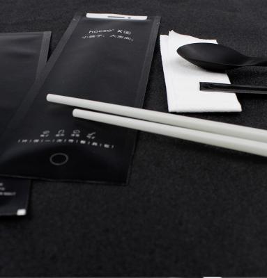 China Polylactic Acid Cutlery Dinnerware Sets for Environmentally-Friendly Dining Experience for sale