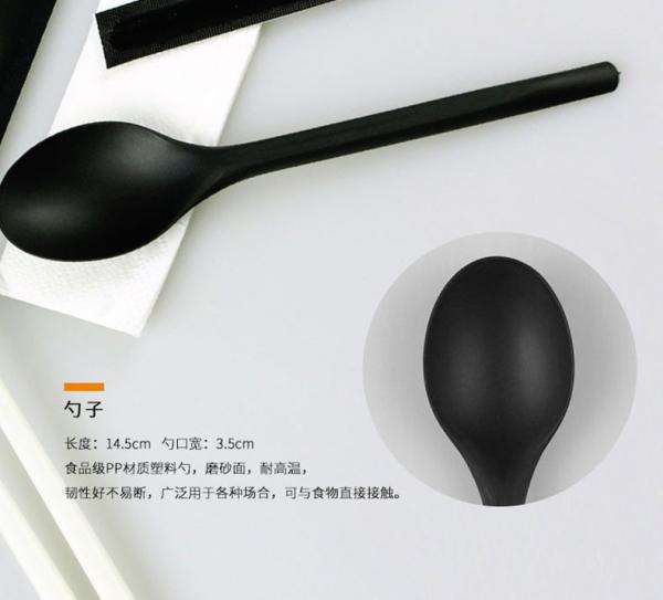 Quality Polylactic Acid Cutlery Dinnerware Sets for Environmentally-Friendly Dining for sale