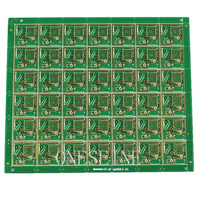 China 5.8G Sensor Radar PCB Rogers 4350 Printed Circuit Board Prototype ENIG 1.0MM for sale