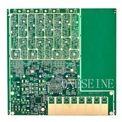 China 10 Layer Rogers FR4 HF PCB Board for Power Amplifier ENIG Finish for sale