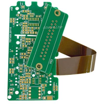 China Pyralux Polyimide Rigid Flex PCB 4 Layer 1Oz Copper Fabrication for sale