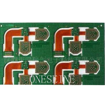 China 6 Layer Rigid Flex PCB with Immersion Gold Finish for sale