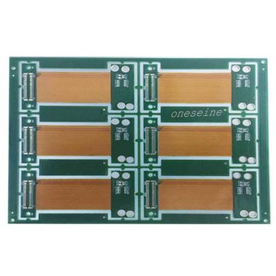 China Custom Rigid Flex PCB Board FR4 FPCA with Immersion Gold Finish for sale