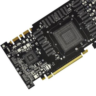 China 6 Layer Gold Finger FR4 Multilayer Printed Circuit Board Manufacturing PCB service for sale