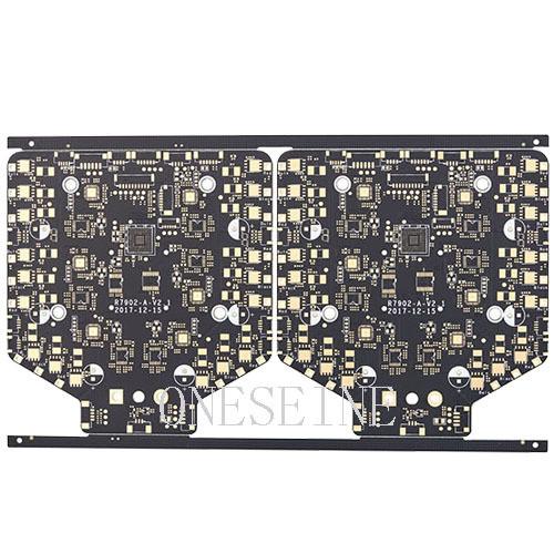 Quality 6 Layer Black Solder Mask FR4 PCB Board for UAV Drones for sale