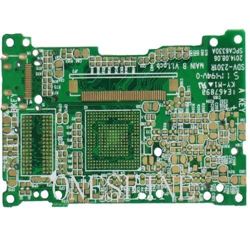 Quality 6 Layer FR4 PCB with HASL Lead Free Finish 1.6mm Thickness for sale
