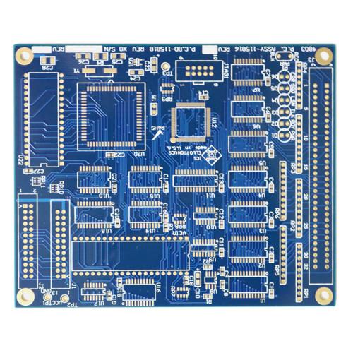 Quality FR4 Double Sided PCB Blue Solder Mask for Electronic Mini Pad for sale