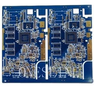 Quality 4-Layer Blue HDI PCB for Arduino Uno with Gold Finger Finish for sale