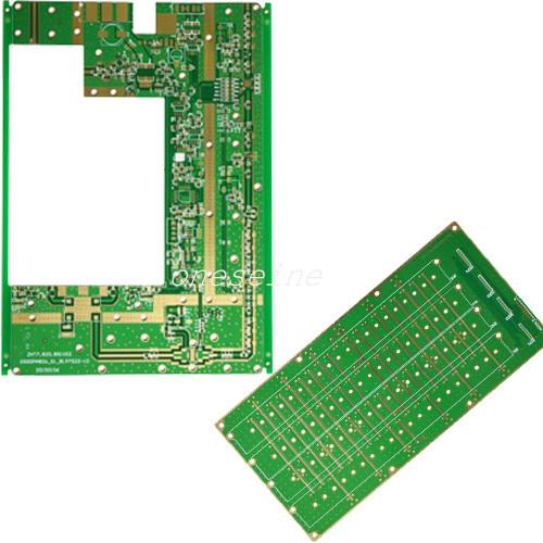 Quality Rogers 3010 PTFE RF Microwave PCB 3mil Line Width for sale