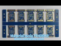 2 Layer Black Soldermask PCB Board FR4 CEM-3 Material