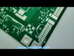 Green Rogers Pcb Fabrication 1.6mm Rogers 4003 Dielectric Constant