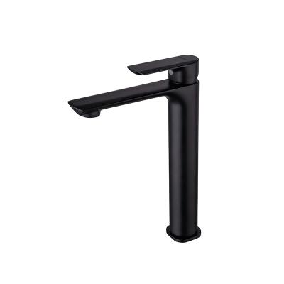 China Van het het Gaten Enige Handvat van het messingsschip de Enige Kraan van de het Bassinmixer in Chrome Matte Black Grey Gold Te koop