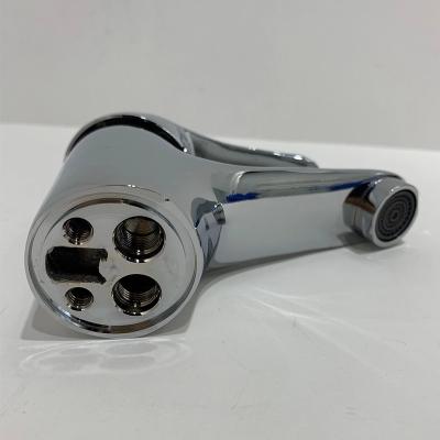 China Einzelnes Messingloch-einzelner Griff-Becken-Mischer in Chrome zu verkaufen