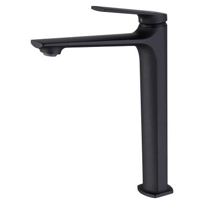 Cina Singolo rubinetto di miscelatore del bacino della maniglia foro moderno d'ottone della nave del singolo in Chrome Matte Black Gold Grey in vendita