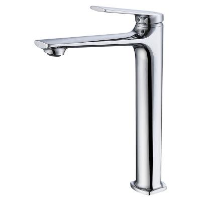 Cina Singolo rubinetto di miscelatore del bacino della maniglia foro moderno d'ottone della nave del singolo in Chrome Matte Black Gold Grey in vendita