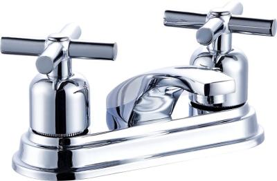 Cina Arco basso della maniglia del bagno del rubinetto trasversale d'ottone del lavandino nell'OEM di Chrome in vendita