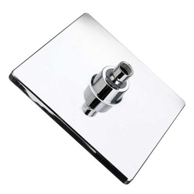 China Fixed Ceiling 8in Square Waterfall Shower Head Single Function for sale