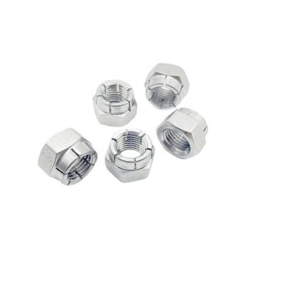 China 100% Inspection Before Shipment Custom Machining Stainless Steel Flexloc Top Lock Nuts for Heavy Vibration for sale