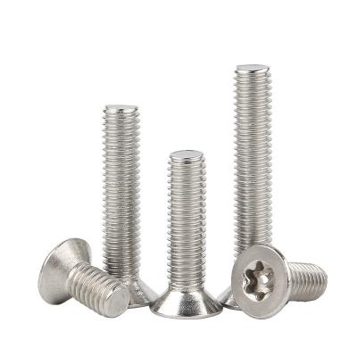 China Anti Theft M2 Stainless Steel Torx Countersunk Head Security Screws Protect Your Assets for sale