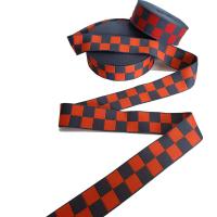 China Double Sided Recycled Polyester Webbing 30mm Jacquard Sofa Elastic Webbing for sale