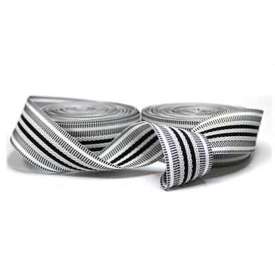 China Knitted 31mm Heavy Duty Polyester Tubular Webbing Polyester Lifting Straps for sale