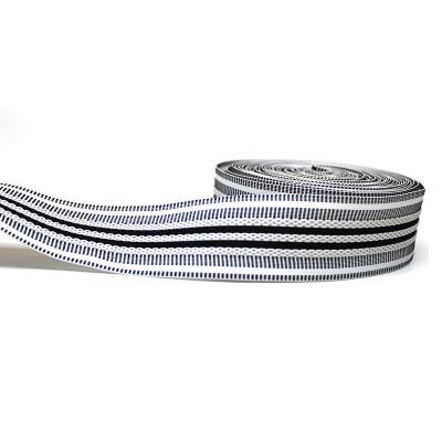 China Knitted 31mm Heavy Duty Polyester Tubular Webbing Polyester Lifting Straps for sale